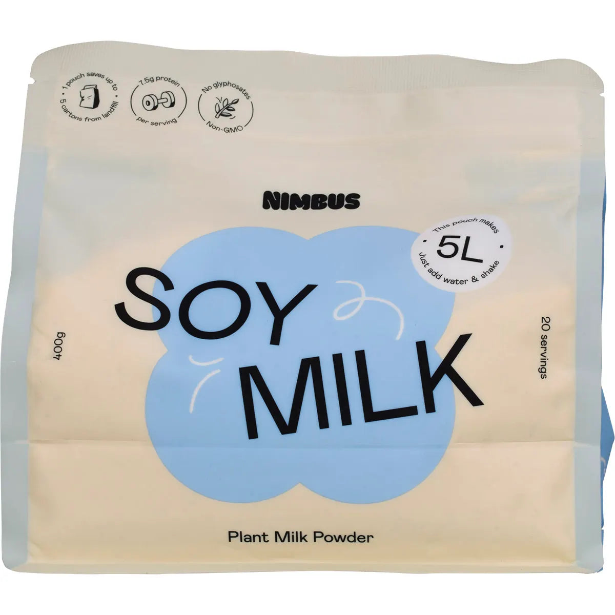 Nimbus Soy Milk Powder 400g - $21.00 – Natural Health Organics