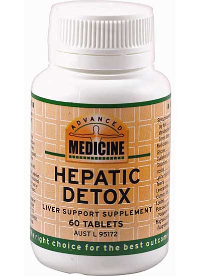 Advanced Medicine Hepatic Detox 60 Tablets - $44.00 – Natural Health ...